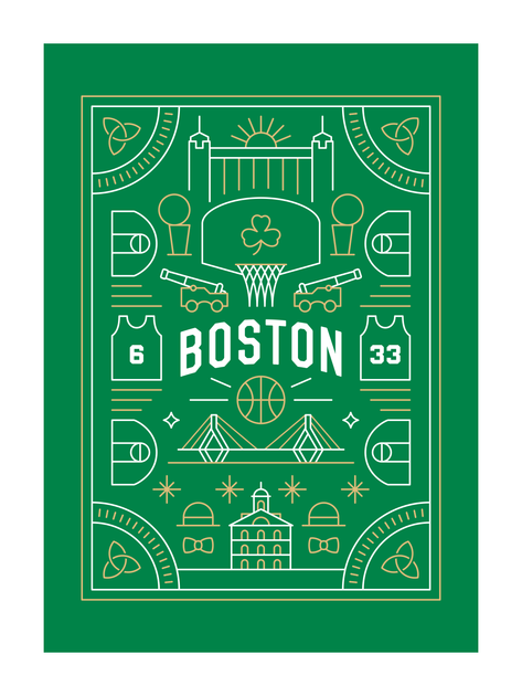 Boston Basketball – Hometown Icon
